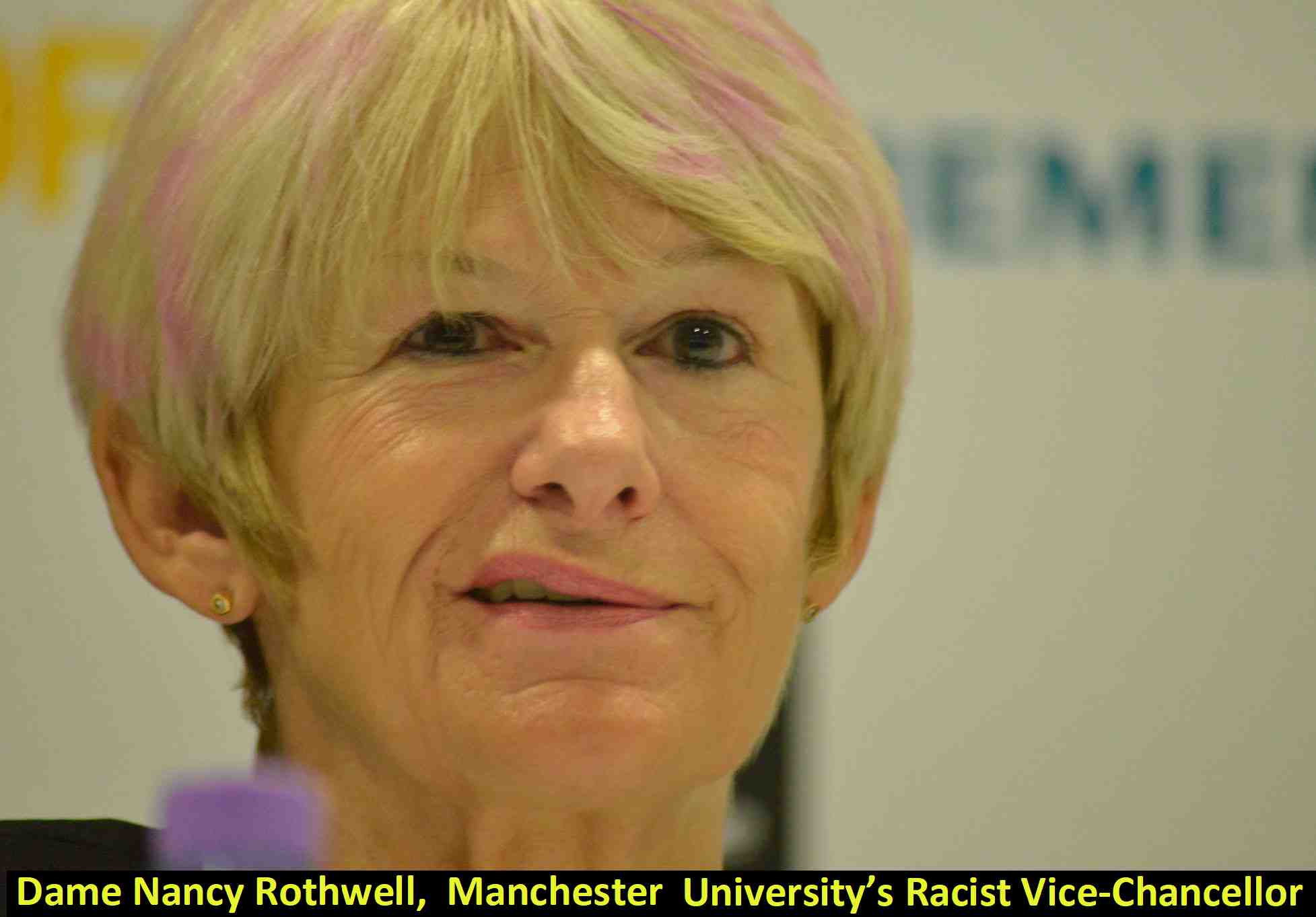 Open Letter to Manchester University's Racist Vice-Chancellor Dame ...