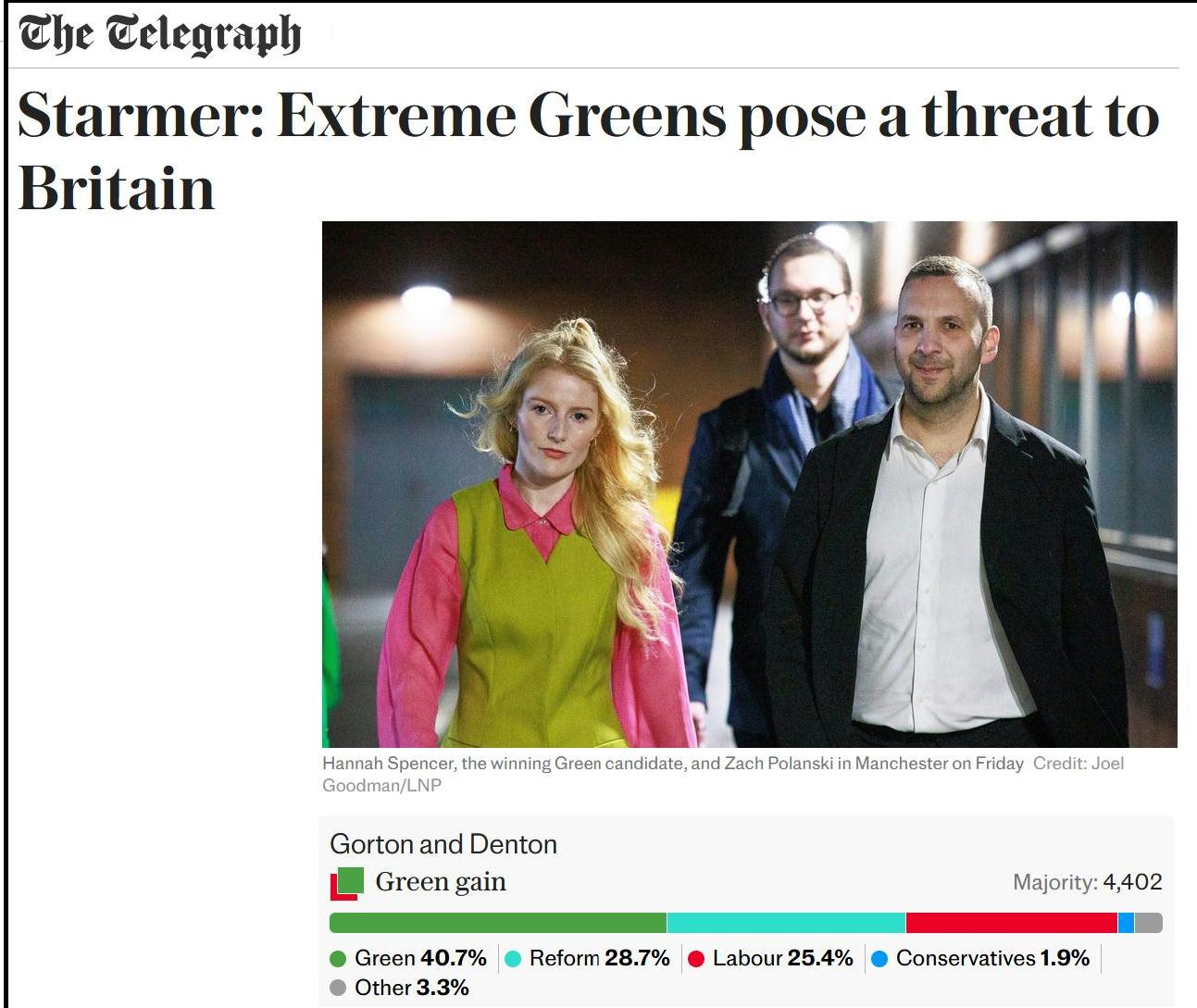 The Tory Press & the Israeli State Attack the Green Party’s Anti ...